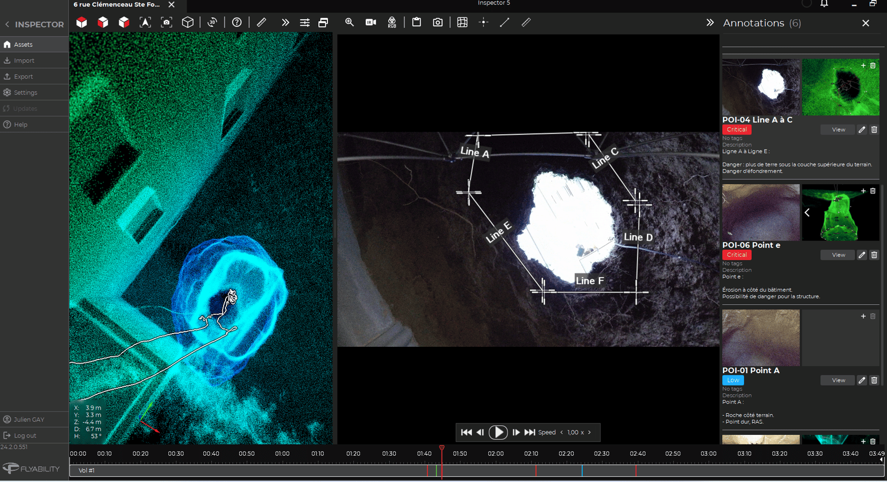 Underground drones for emergency response: investigating a sinkhole