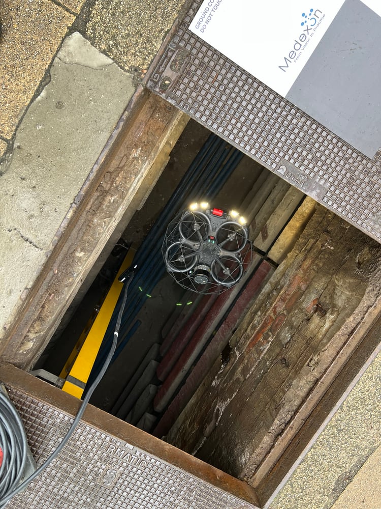 Mapping 13 kilometers of underground technical galleries in Brussels