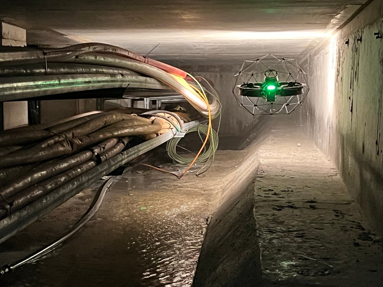Mapping 13 kilometers of underground technical galleries in Brussels