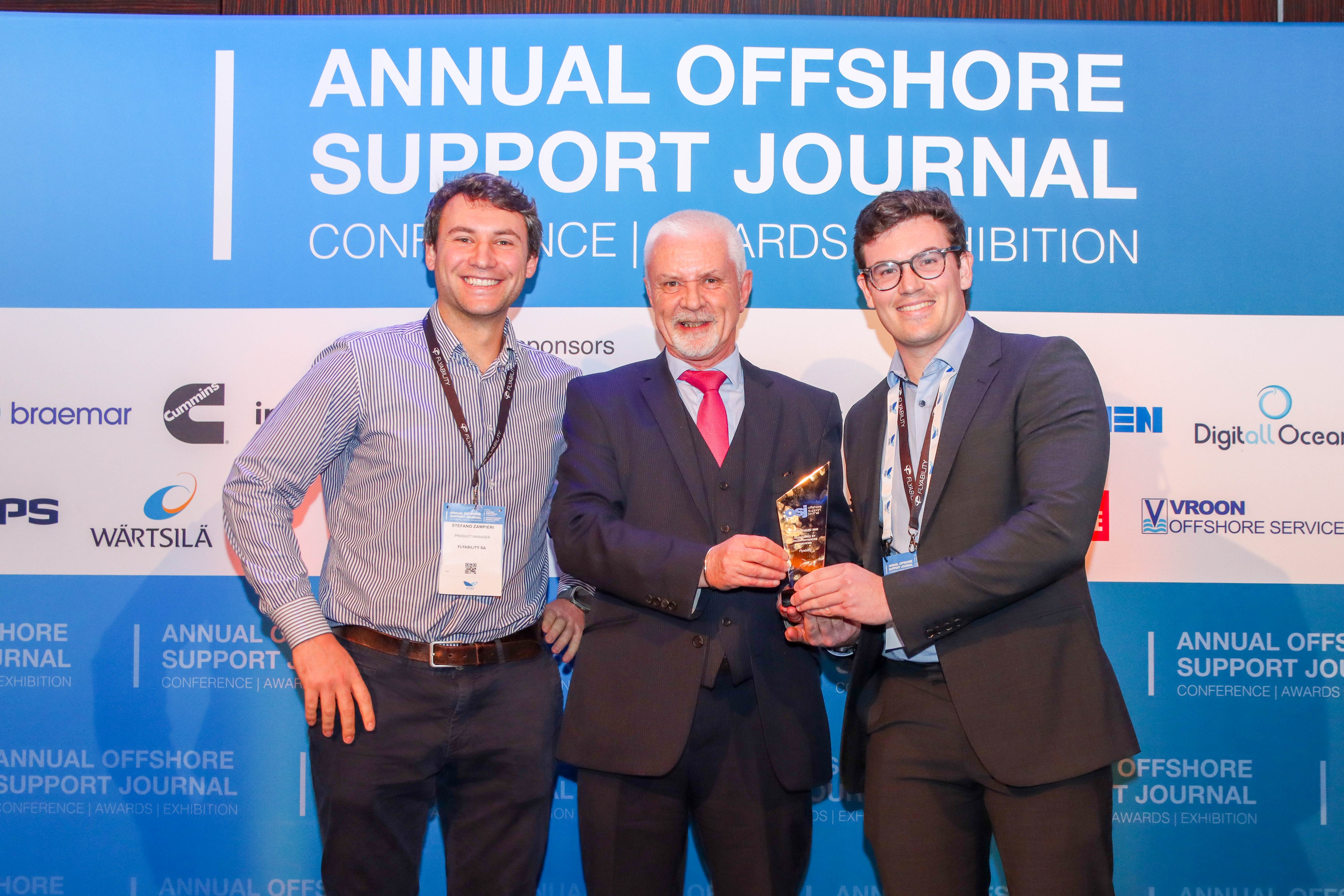 Flyability's Elios 3 UT Wins Safety Award at Offshore Support Journal ...
