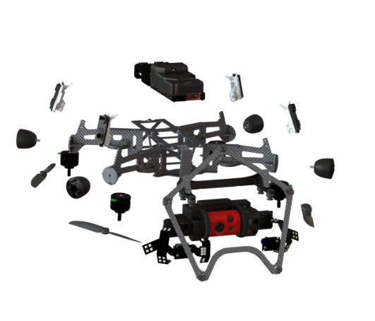 Elios 2 - Dron para inspección de espacios interiores y confinados