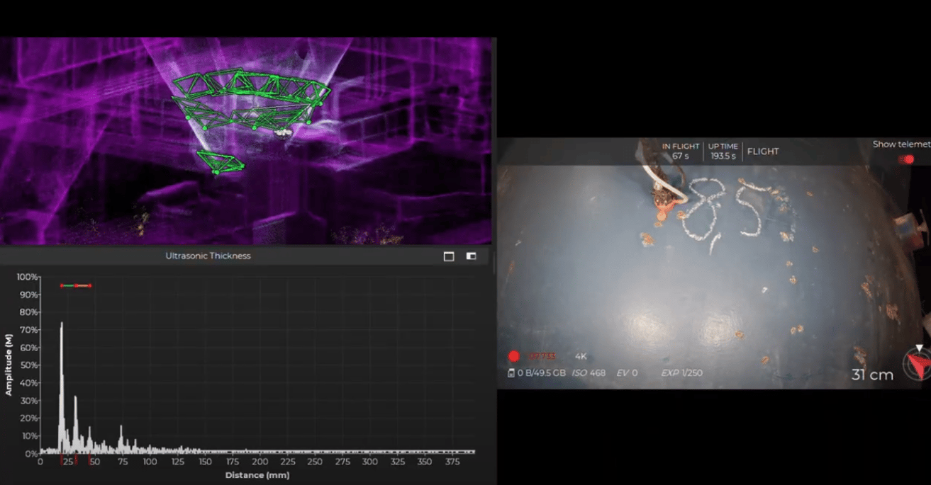 UT Drone Inspections at a Cement Plant