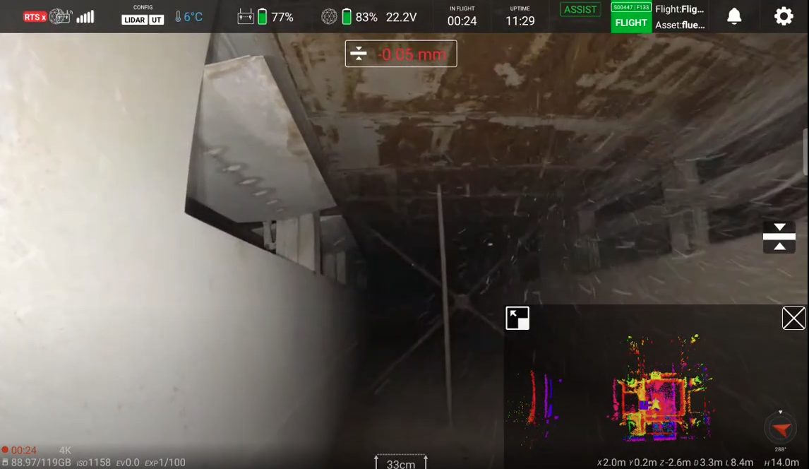 UT Drone Inspections at a Cement Plant