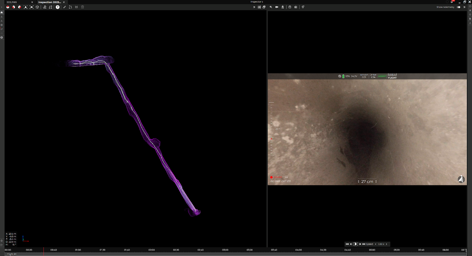 From 8 Hours to 20 Minutes for an Ore Pass Inspection with Drones