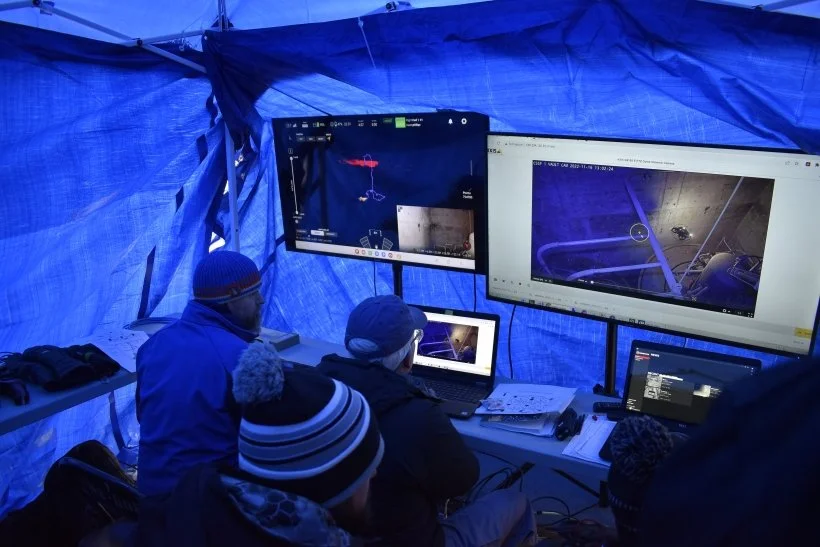 Underground Vault Inspection with Elios 3 Drone for DOE Site