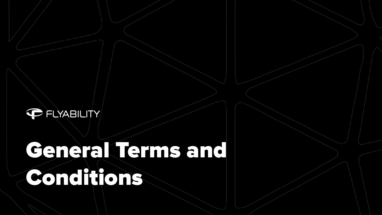 Flyability's GTC: Navigating Product & Service Procurement