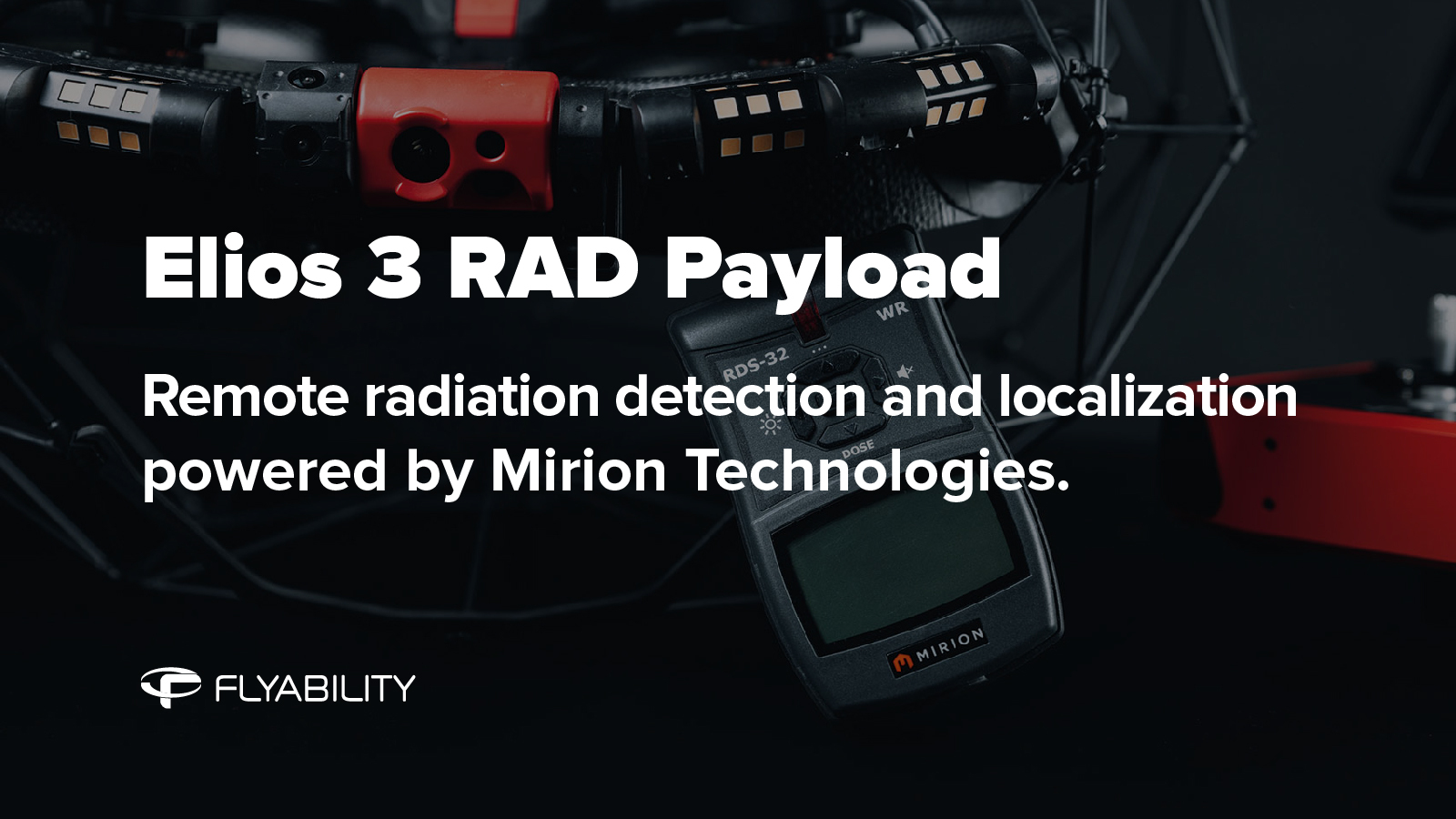 Elios 3 RAD Payload